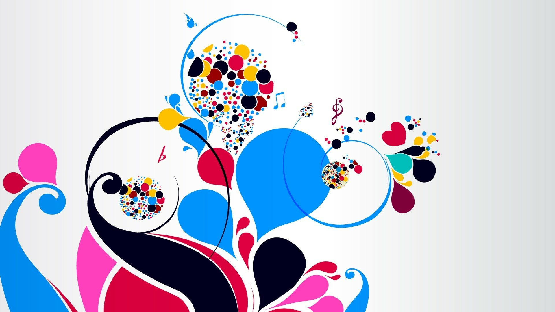 Colorful Balloon Bloom — Abstract HD Wallpaper | 1920x1080 | Wallpaper ...