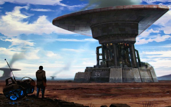 Sci Fi Building Wallpaper and Background Image | 1920x1068