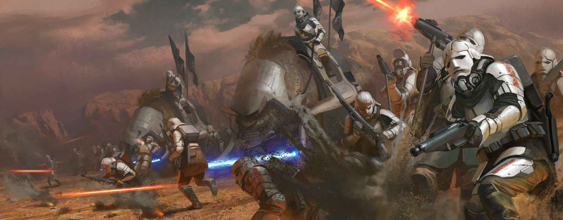 Epic Star Wars Battle: Stormtrooper Warriors in HD Sci-Fi Showdown by ...