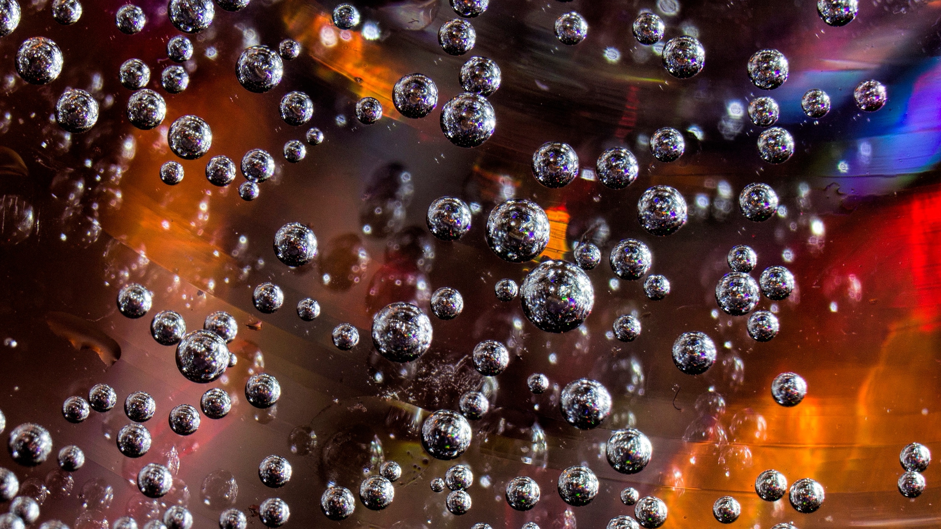 Download Macro Photography Bubble HD Wallpaper