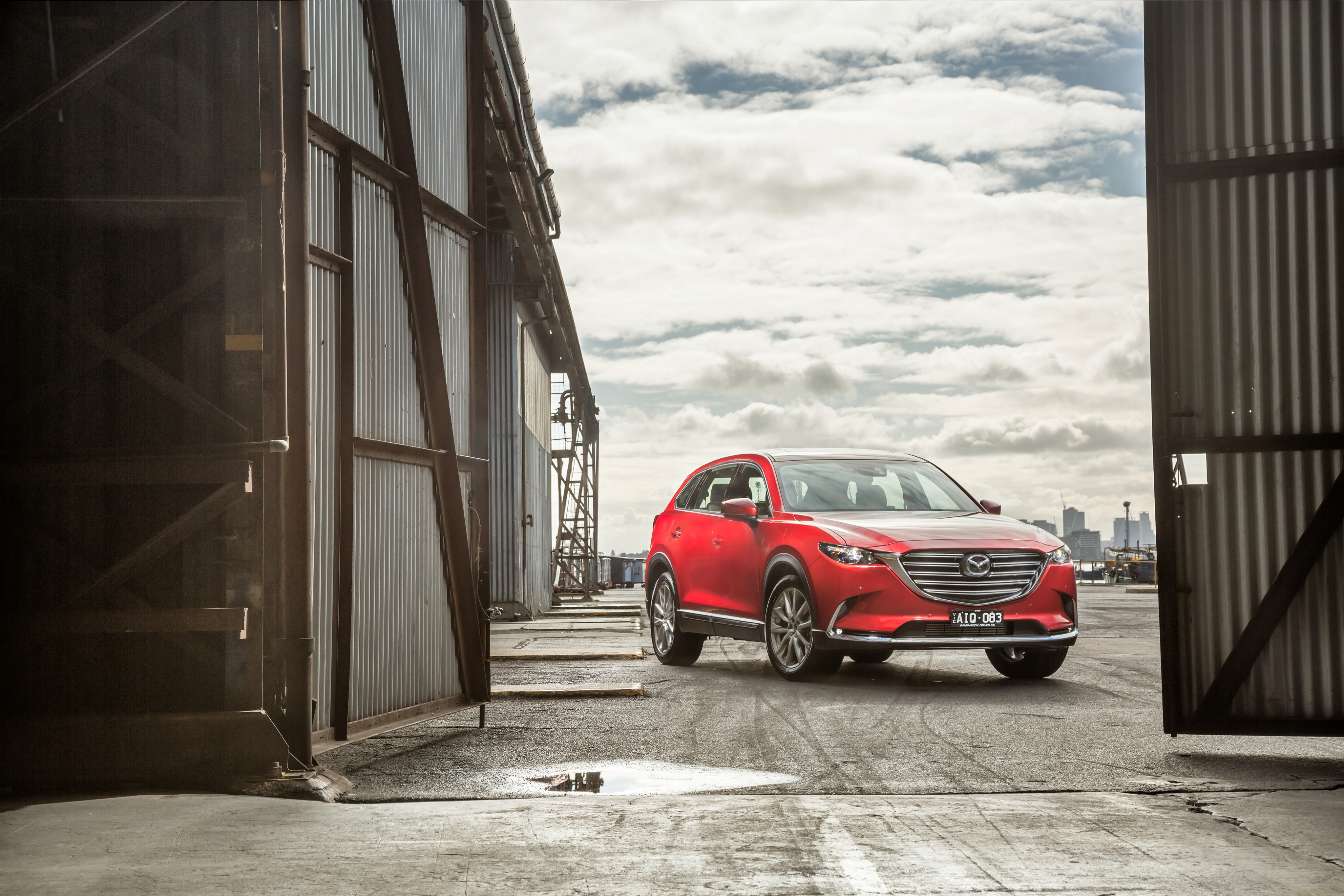 Download SUV Car Mazda Vehicle Mazda CX-9 4k Ultra HD Wallpaper