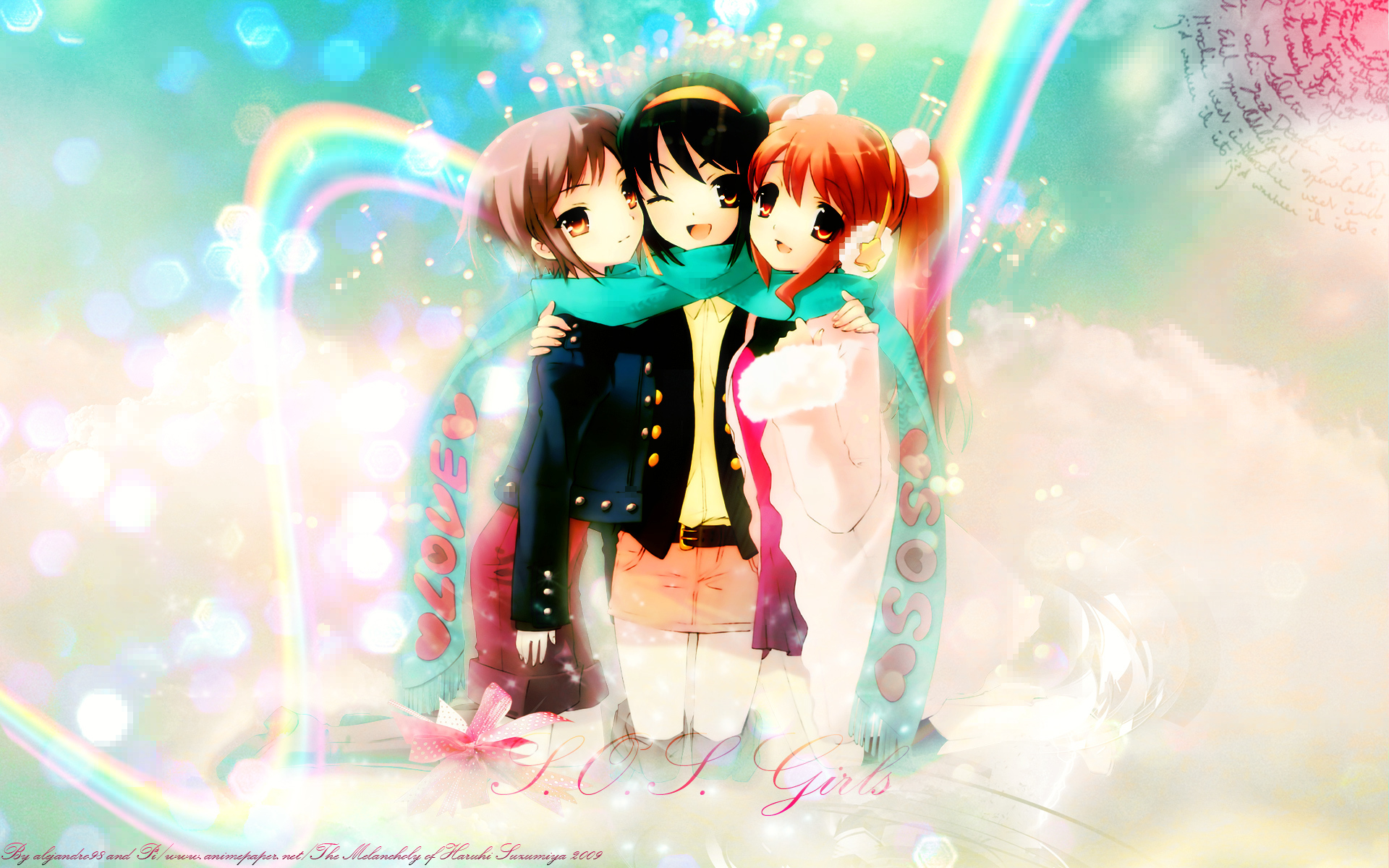 Anime The Melancholy Of Haruhi Suzumiya HD Wallpaper
