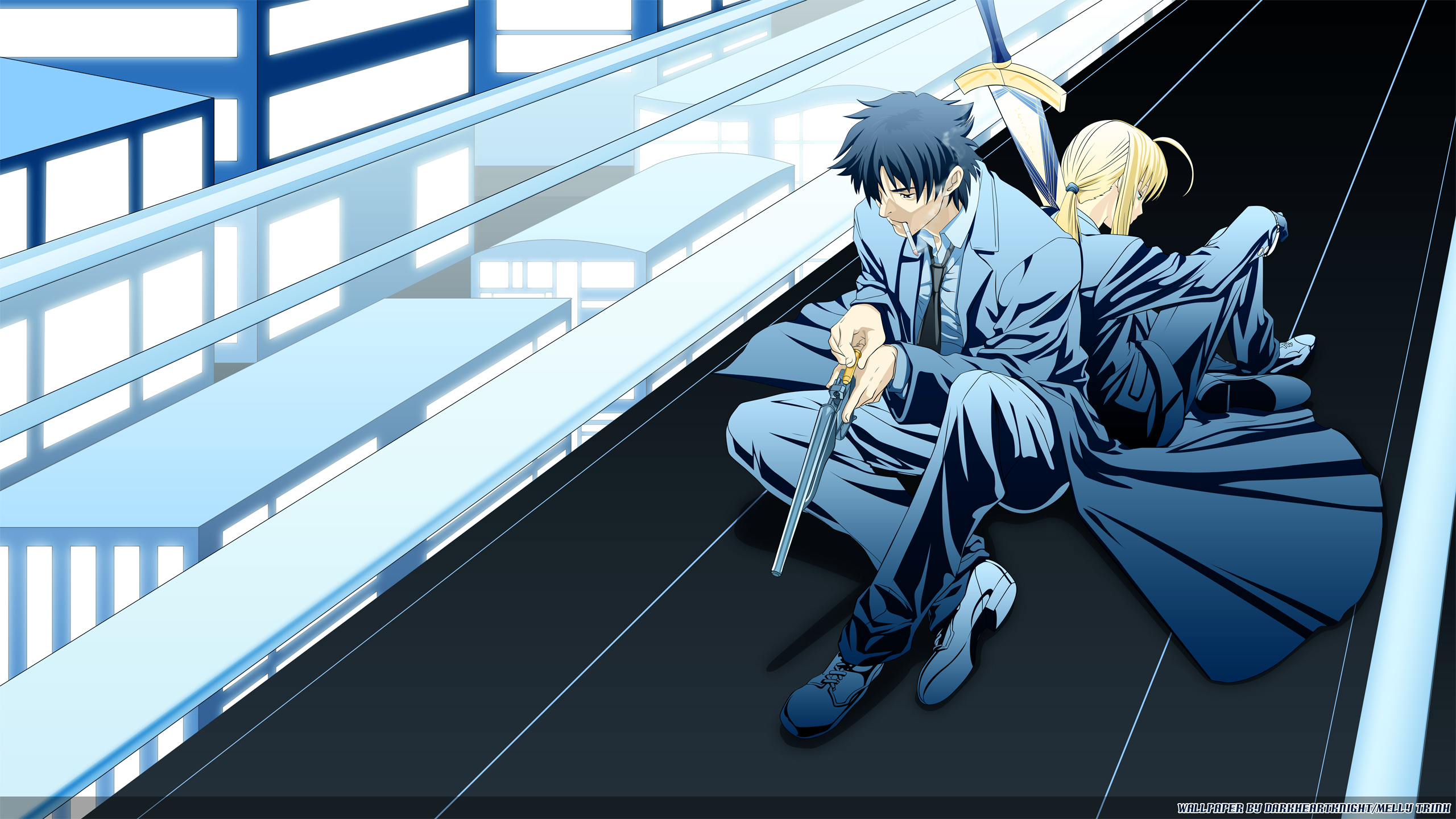 Download Anime Fate/Zero HD Wallpaper