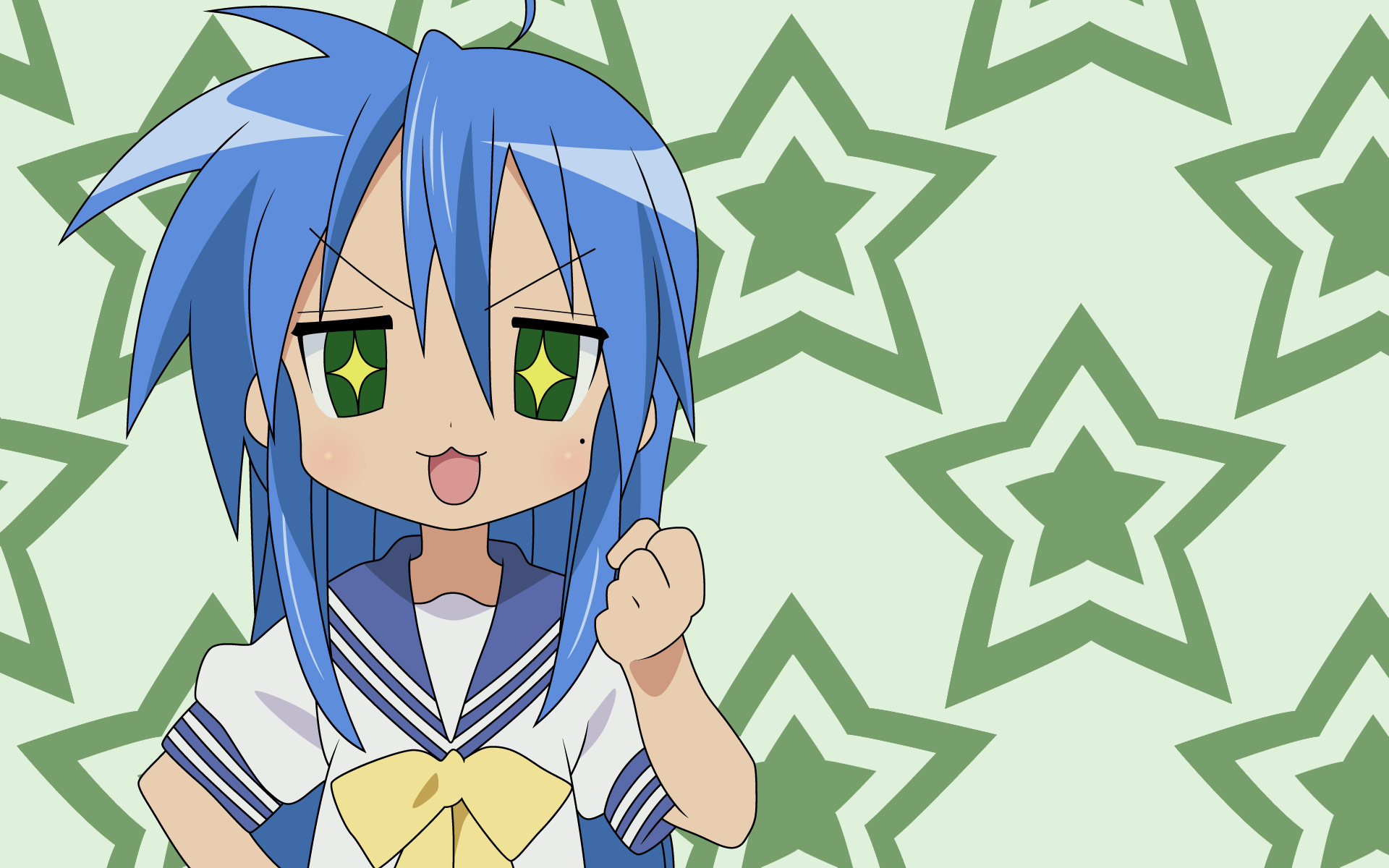 Download Anime Lucky Star HD Wallpaper | 1920x1200 | Wallpaper Abyss