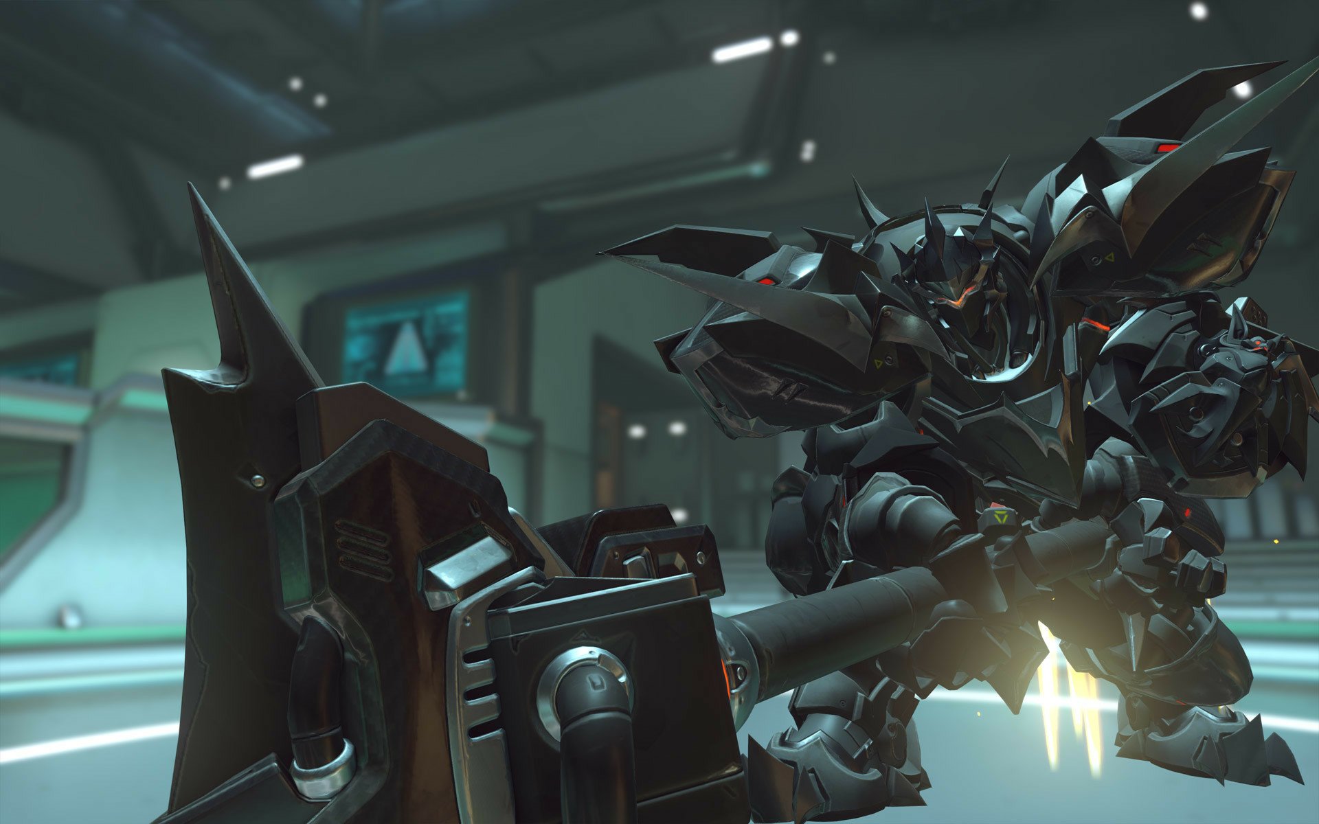 Download Reinhardt (Overwatch) Video Game Overwatch HD Wallpaper
