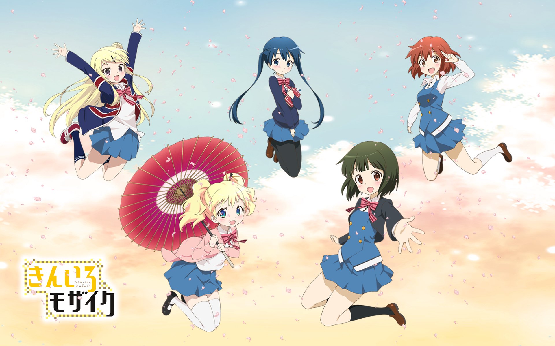 Download Anime KINMOZA! HD Wallpaper