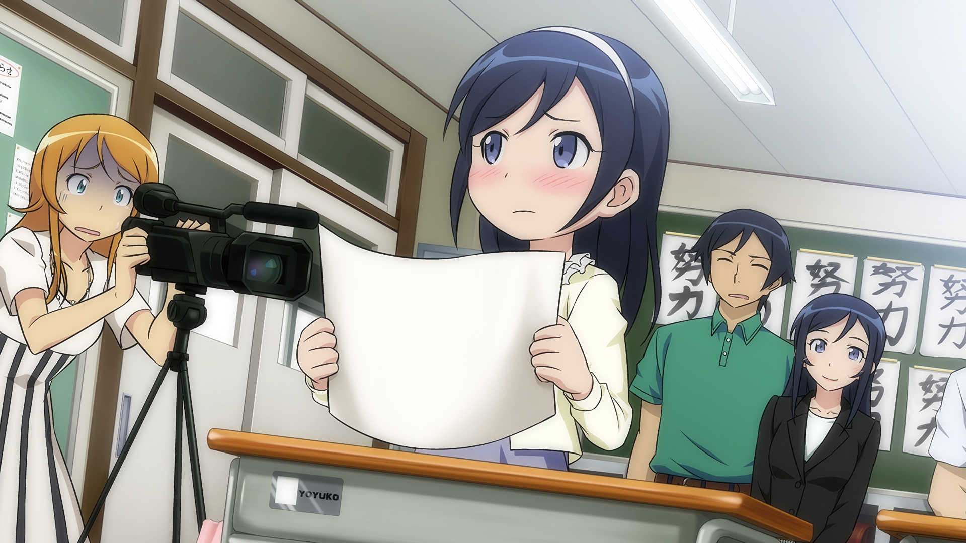 Oreimo HD Wallpaper: A Moment of Anime Emotion