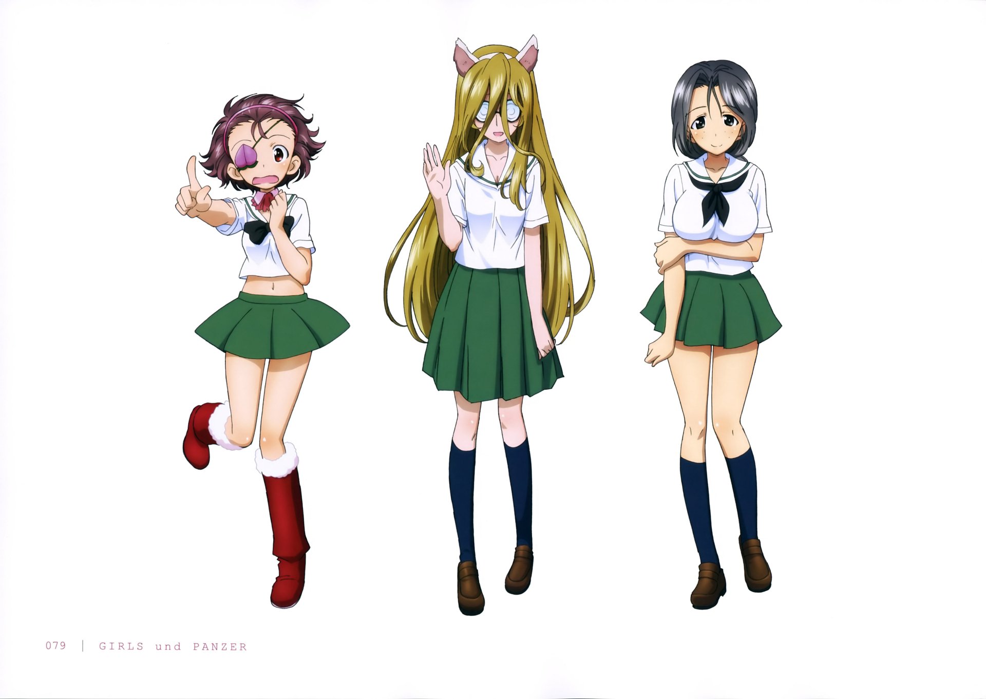 Girls und Panzer — 4K Ultra HD Schoolgirl Squad Wallpaper | 4081x2893 ...