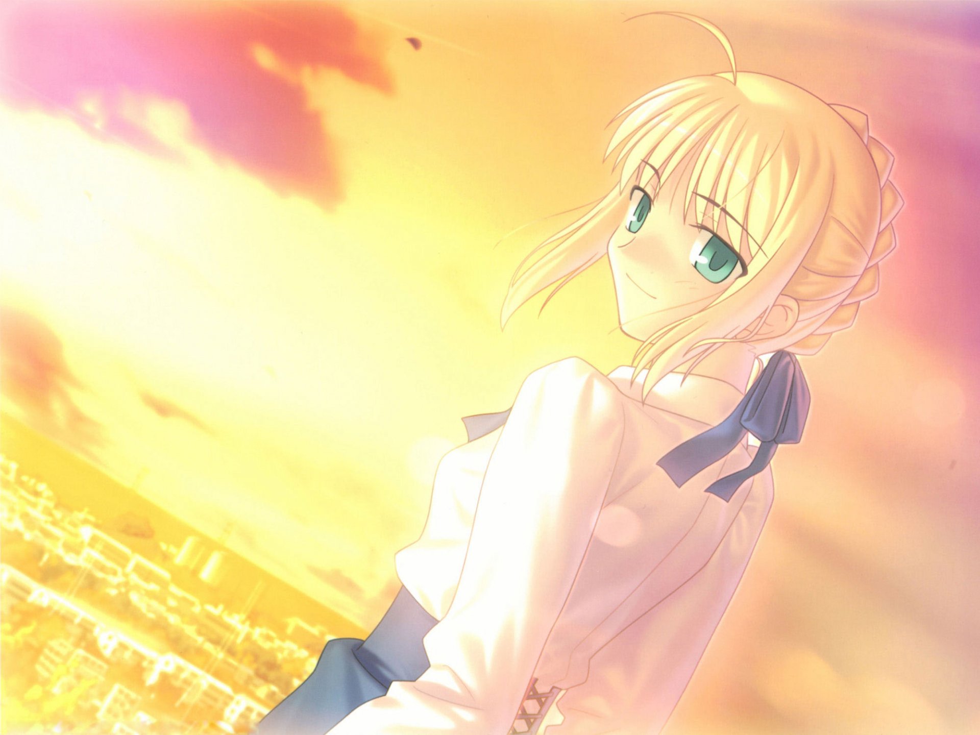 Fatestay Night Visual Novels Artwork Anime Saber Fatezero