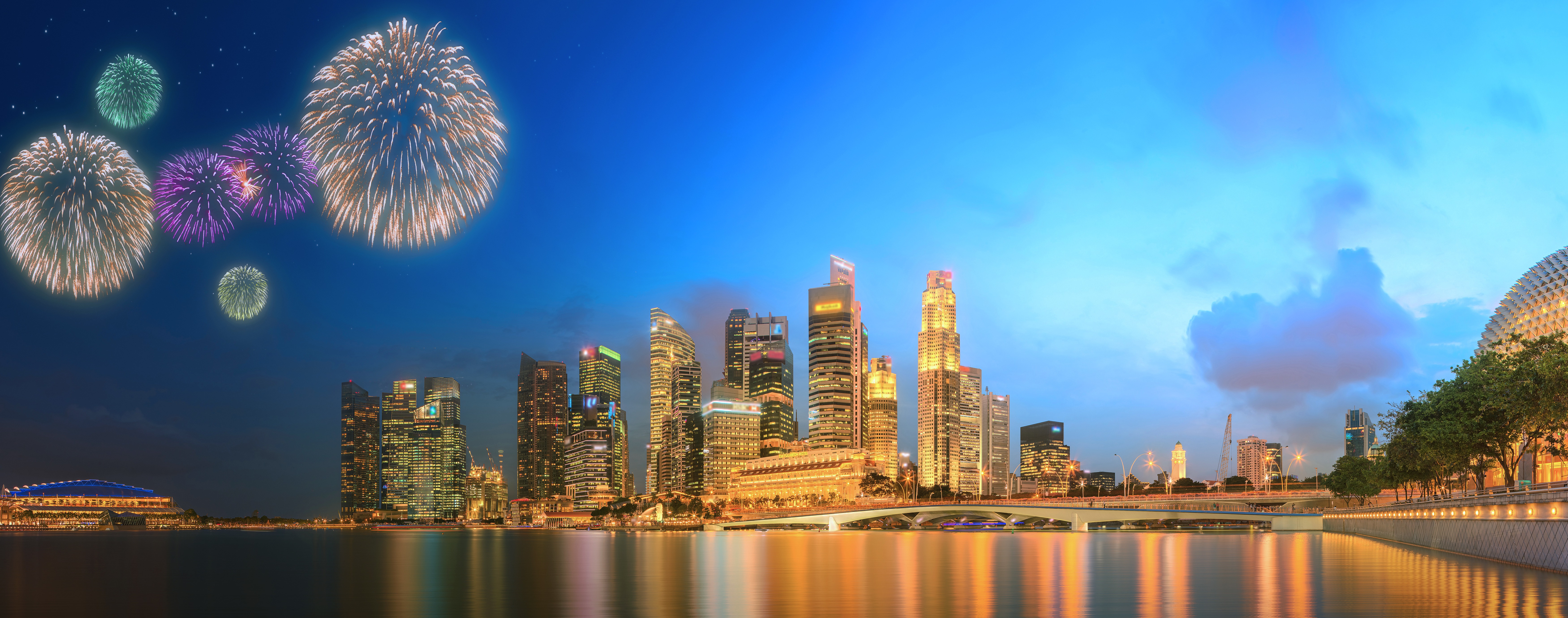 Download Skyscraper Building Singapore City Light Night Photography ...