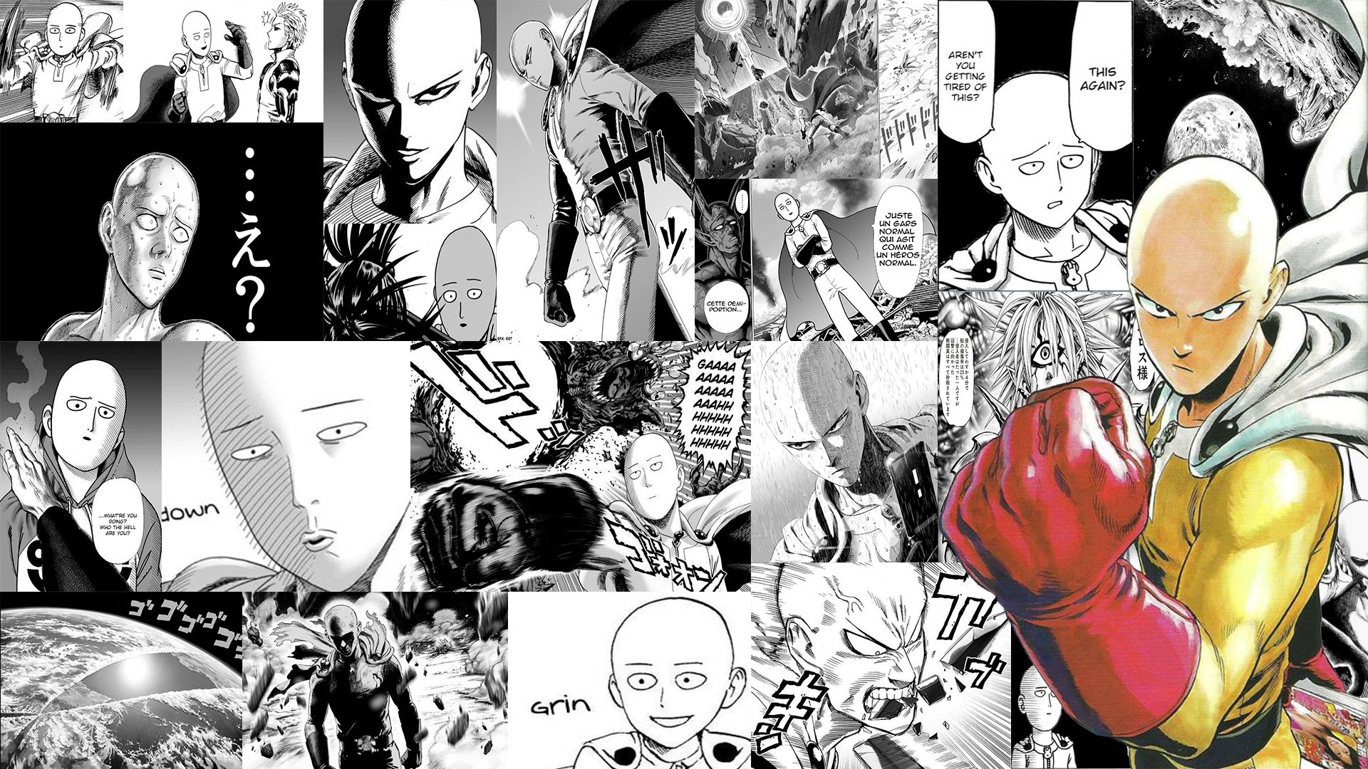 Saitama Strikes: Ultimate One-Punch Man HD Anime Wallpaper Collection