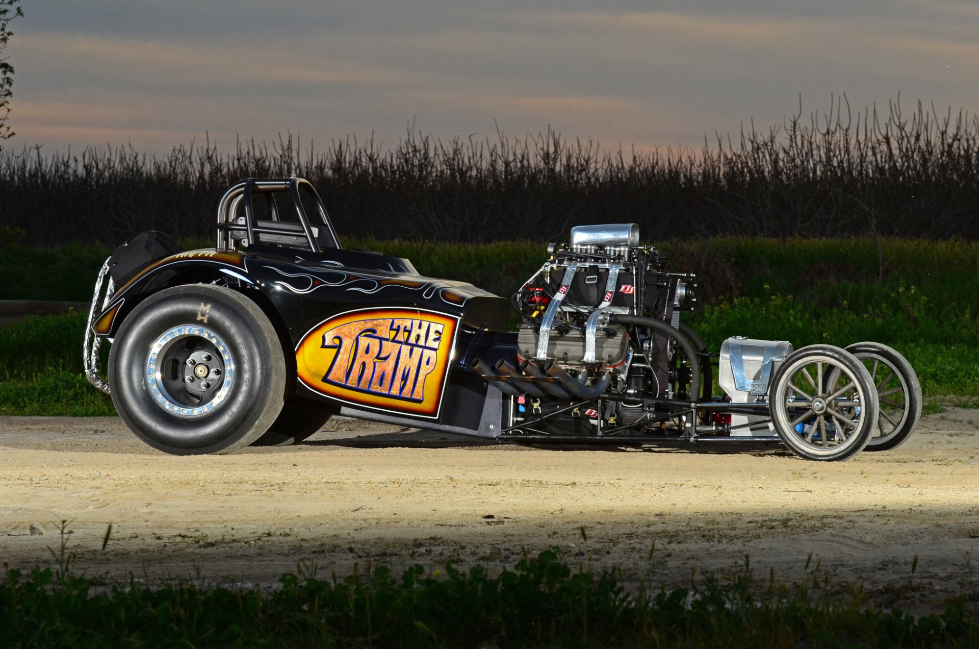 Download Race Car Drag Racing Hot Rod Vehicle Ford Model T HD Wallpaper