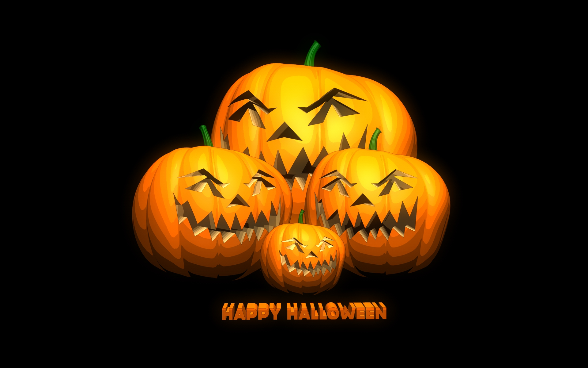 Download Happy Halloween Jack O Lantern Holiday Halloween Hd Wallpaper