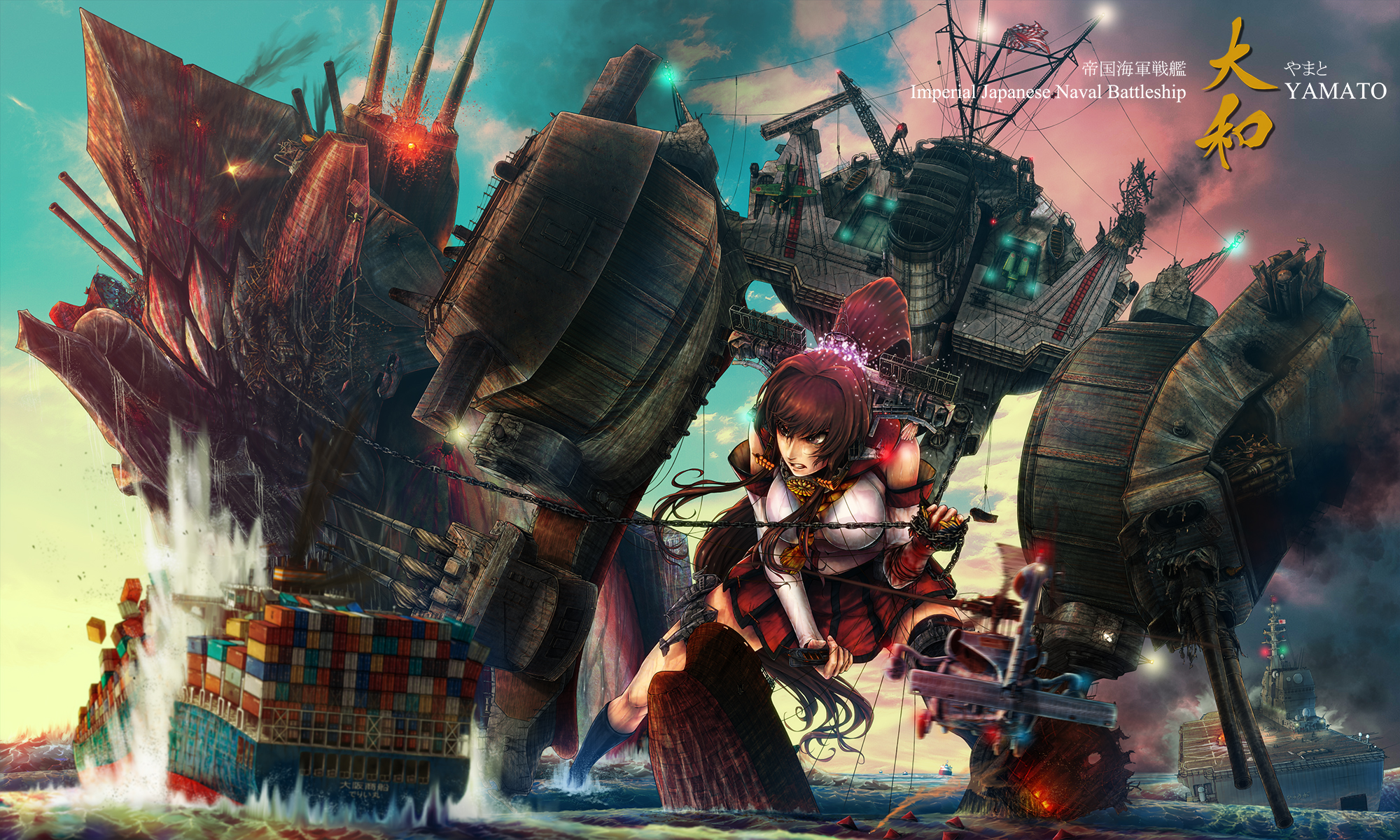 Download Anime Kantai Collection HD Wallpaper