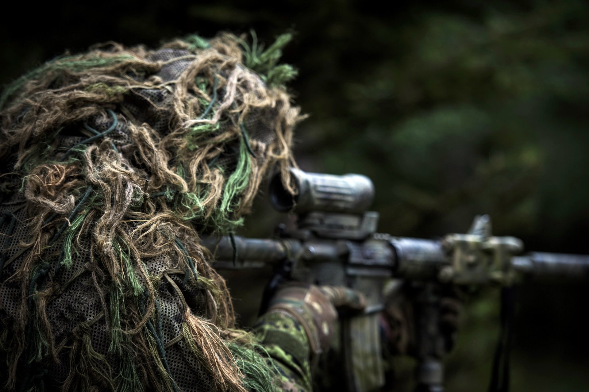 Elite Military Sniper HD Wallpaper – Precision at its Finest