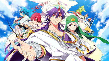 Magi: The Labyrinth Of Magic - Desktop Wallpapers, Phone Wallpaper, PFP ...