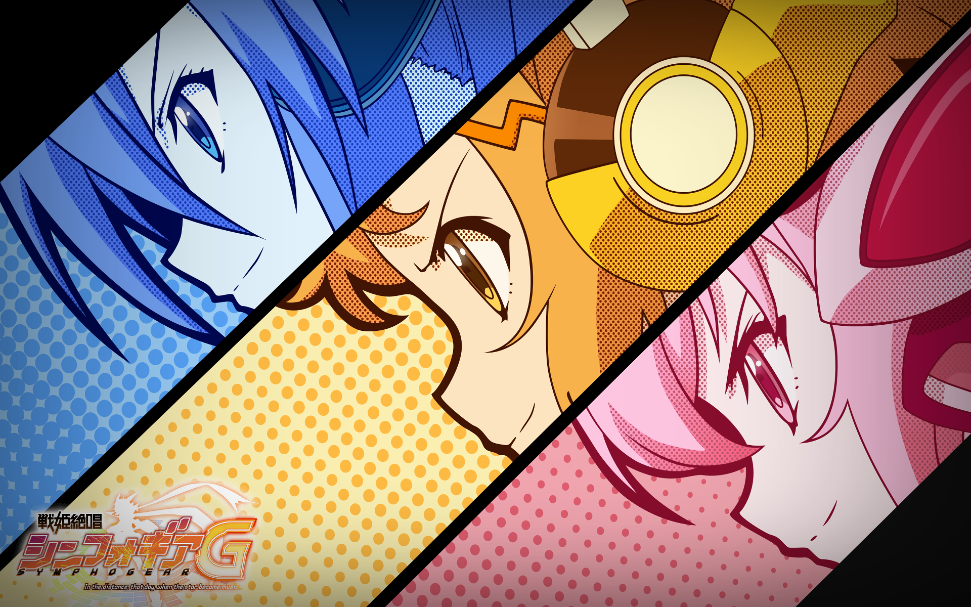 Symphogear HD Anime Wallpaper – Fierce Faces of Senki Zesshou by ...