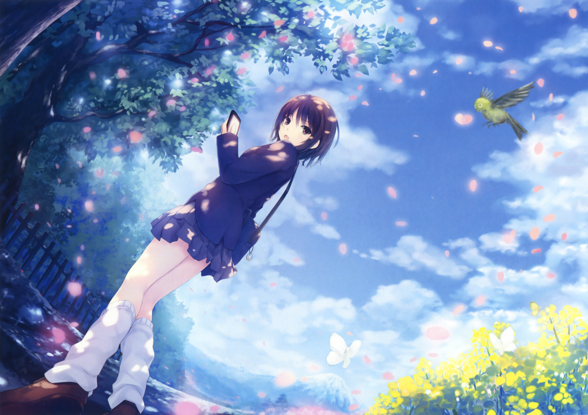 Radiant Anime Horizon: Original HD Wallpaper Bliss by Coffee-Kizoku ...