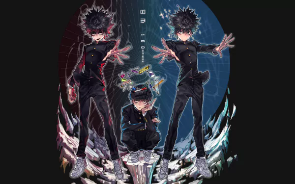 Mob Psycho 100 HD Wallpaper with Shigeo Kageyama by MinnesotanDA