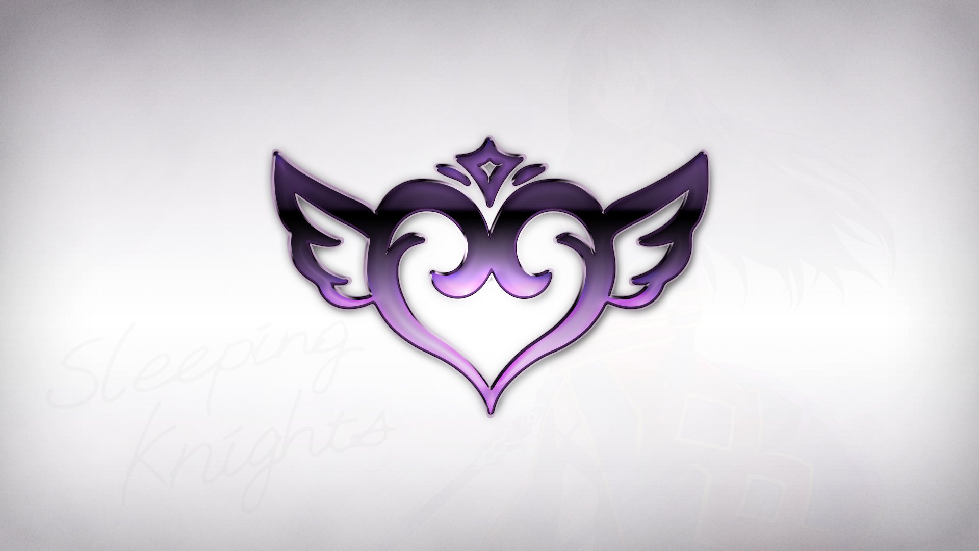 Stunning Sword Art Online HD Wallpaper: Elegant Emblem Design