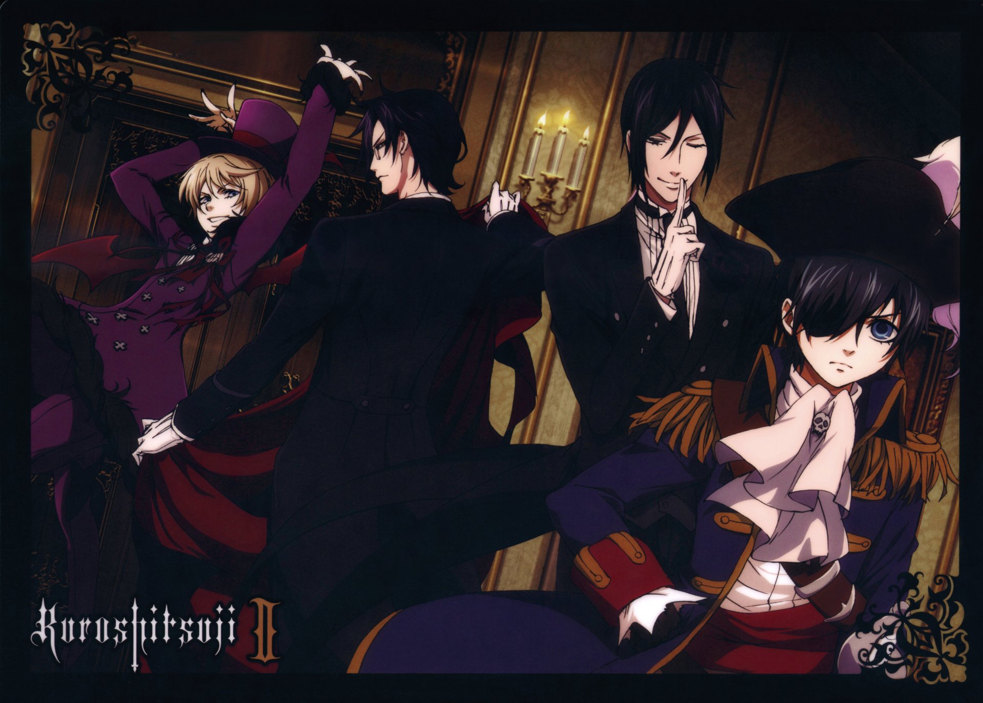 Download Anime Black Butler 4k Ultra HD Wallpaper