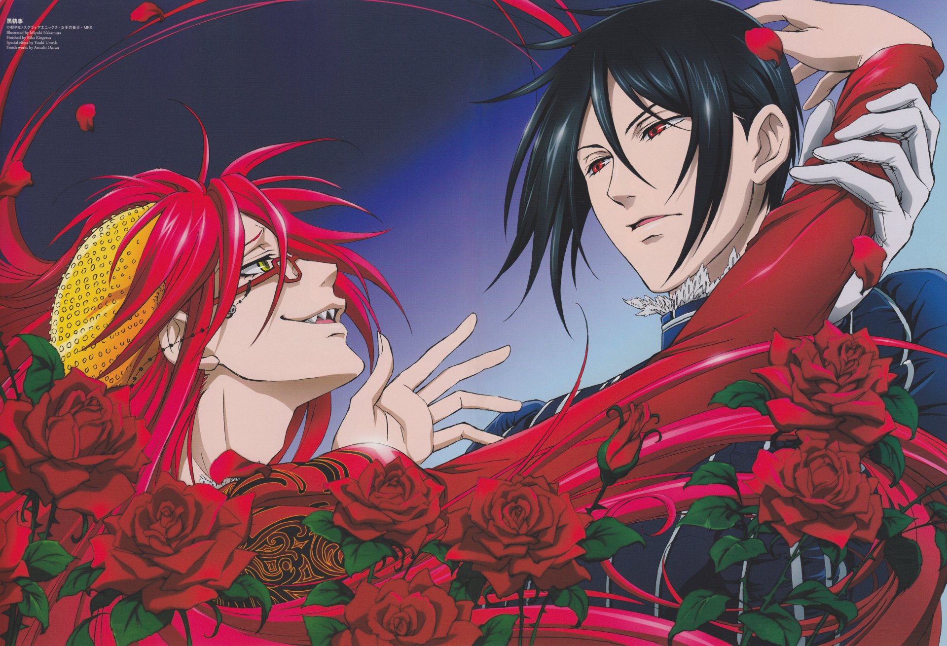 Anime Black Butler 4k Ultra HD Wallpaper