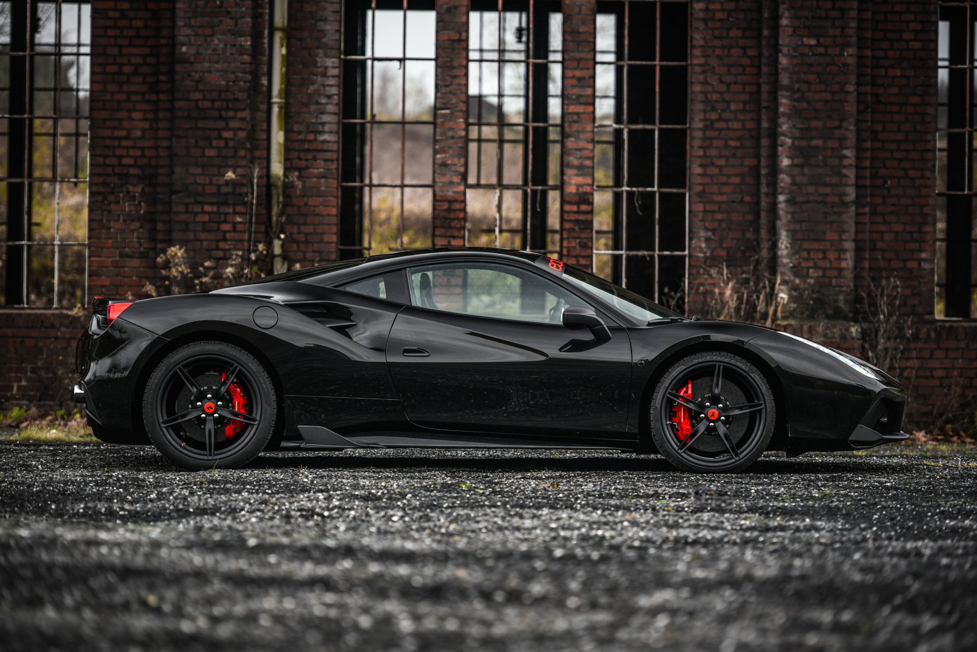 Download Black Car Tuning Ferrari 488 GTB By Edo Competition Vehicle ...