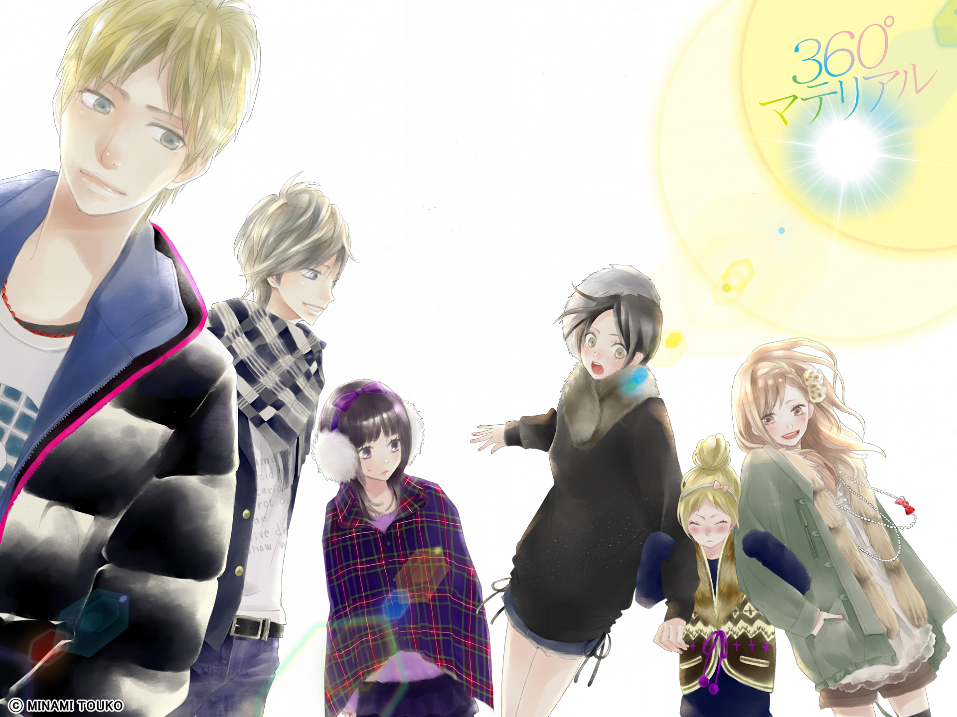 Download 360° Material Anime Three-sixty Materials HD Wallpaper