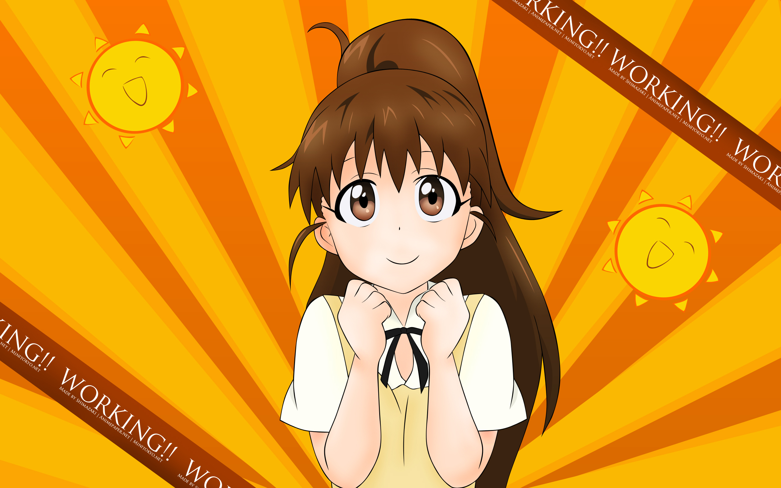 Download Anime Working!! HD Wallpaper