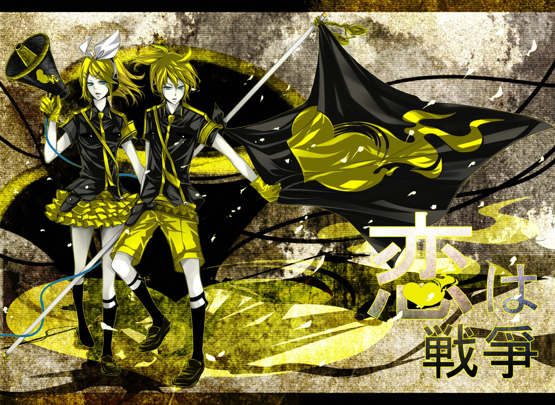 Download Love Is War (Vocaloid) Len Kagamine Rin Kagamine Anime ...