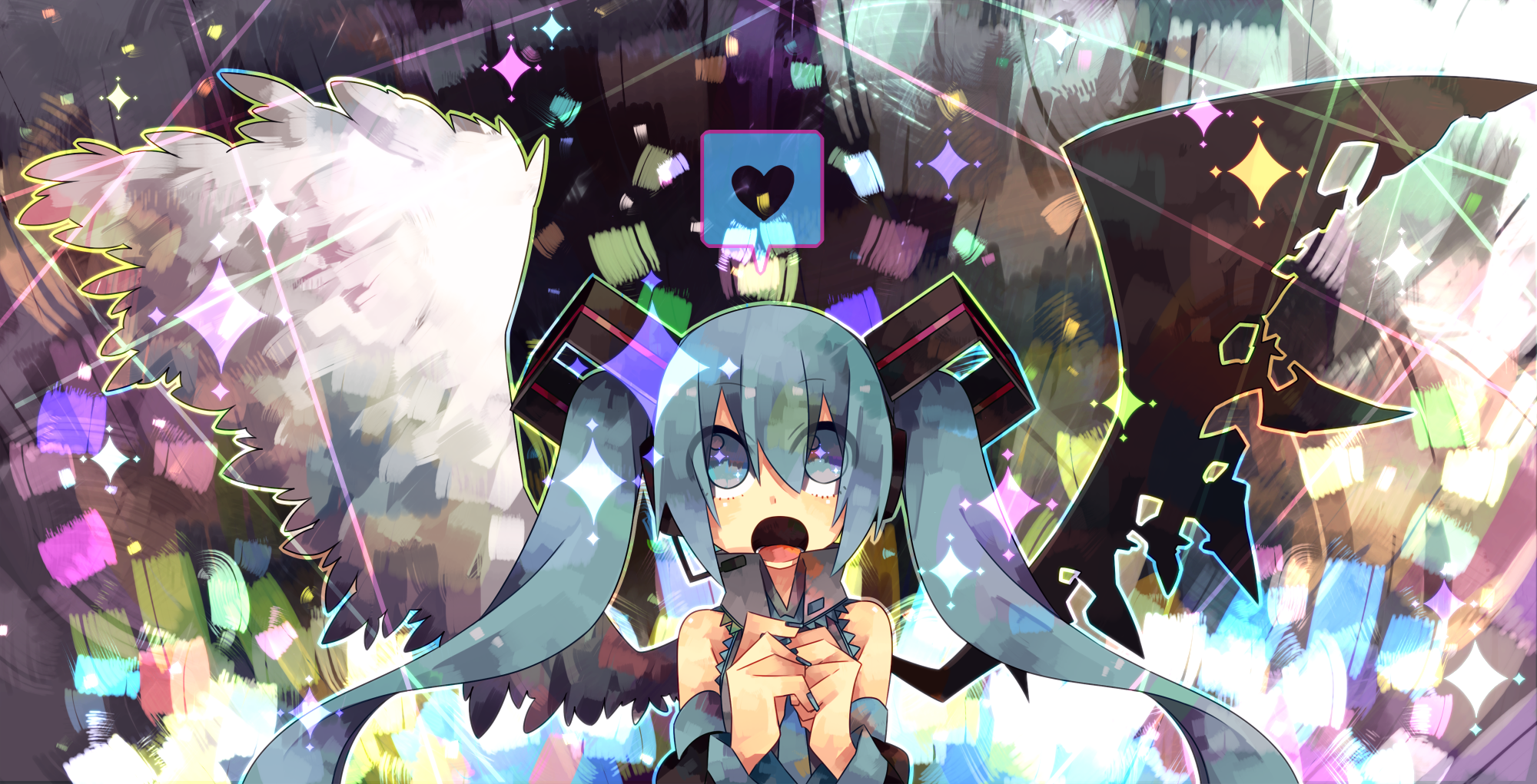 Download Hatsune Miku Anime Vocaloid Wallpaper
