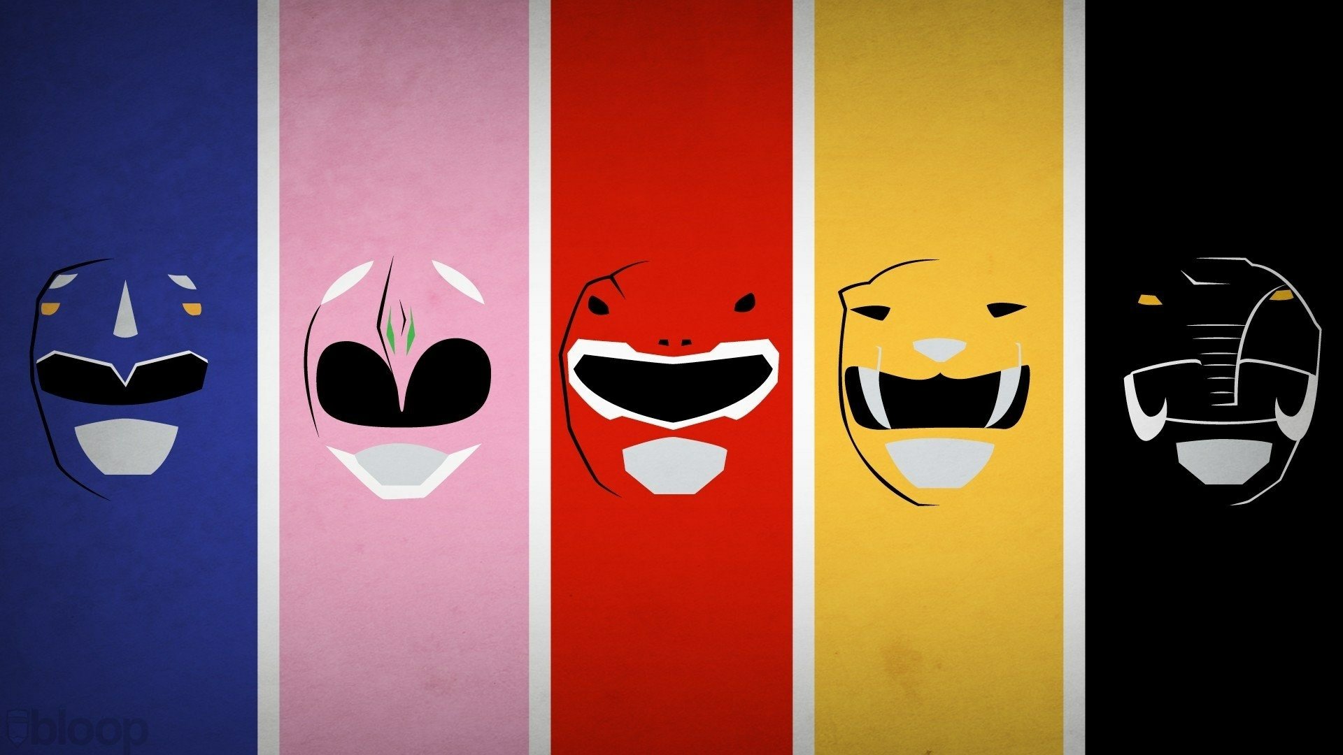 Power Rangers Minimalist HD Wallpaper