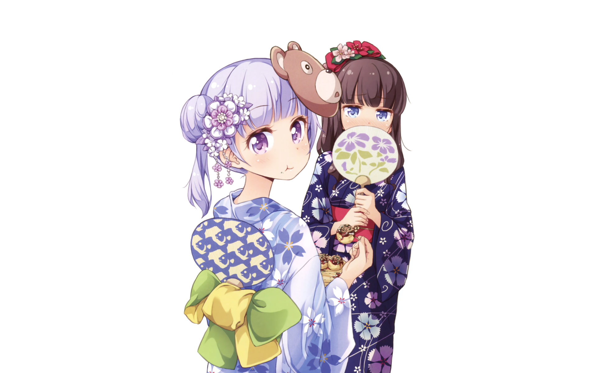 New Game! Anime Elegance in 4K Ultra HD Wallpaper by Tokunou Shoutarou