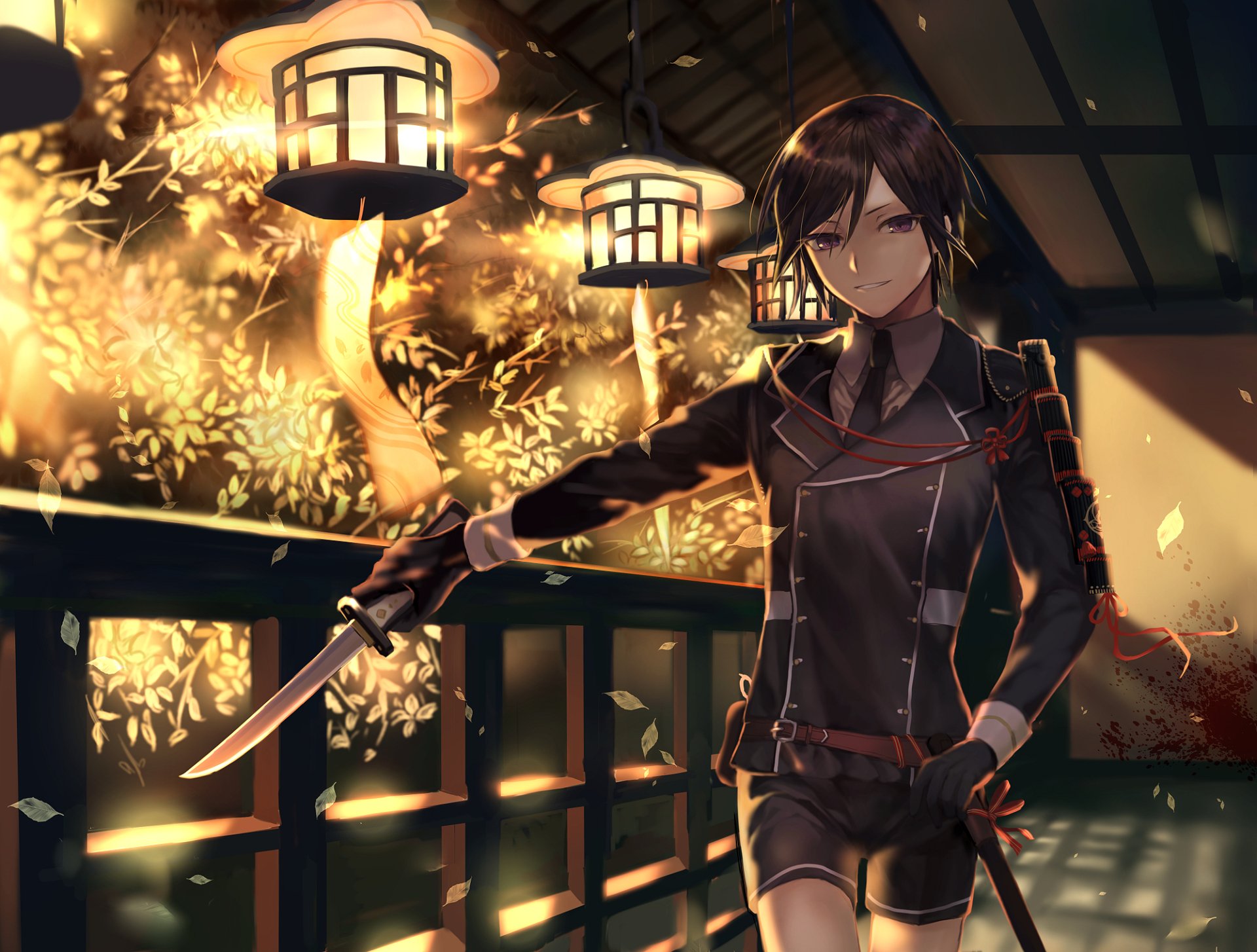 Download Yagen Toushirou Anime Touken Ranbu HD Wallpaper