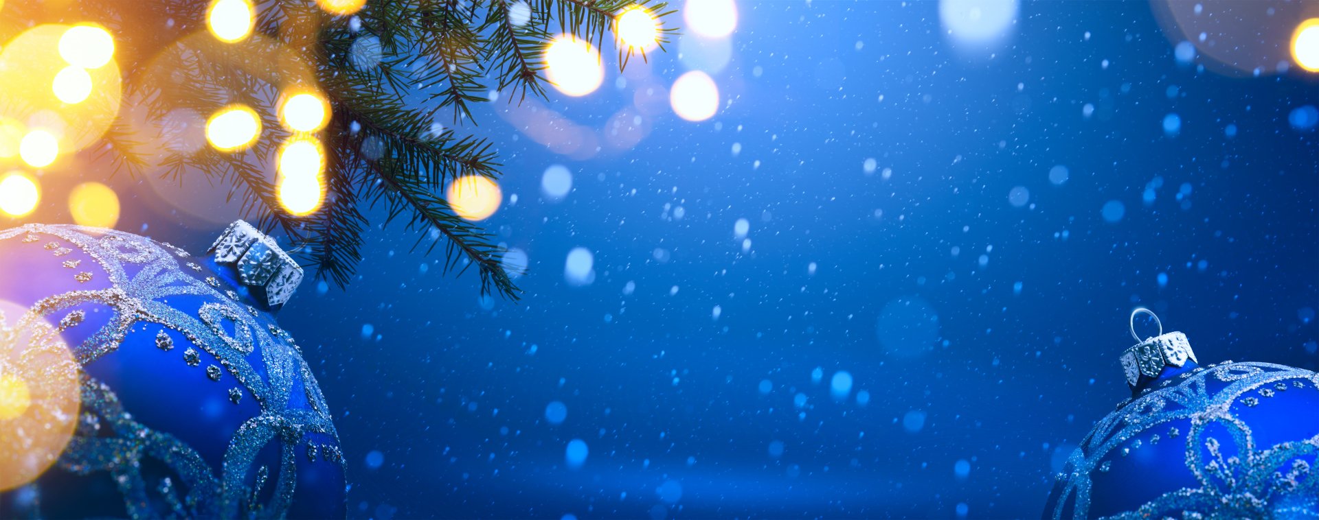 4K Ultra HD Christmas Glow: Festive Holiday Lights and Snowfall Magic ...
