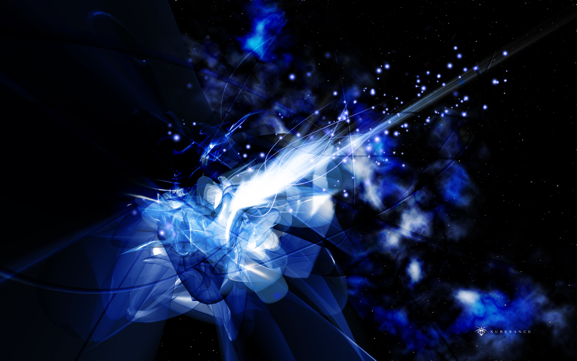 Download CGI Texture Pattern Shapes Colors Abstract Blue Abstract Blue ...