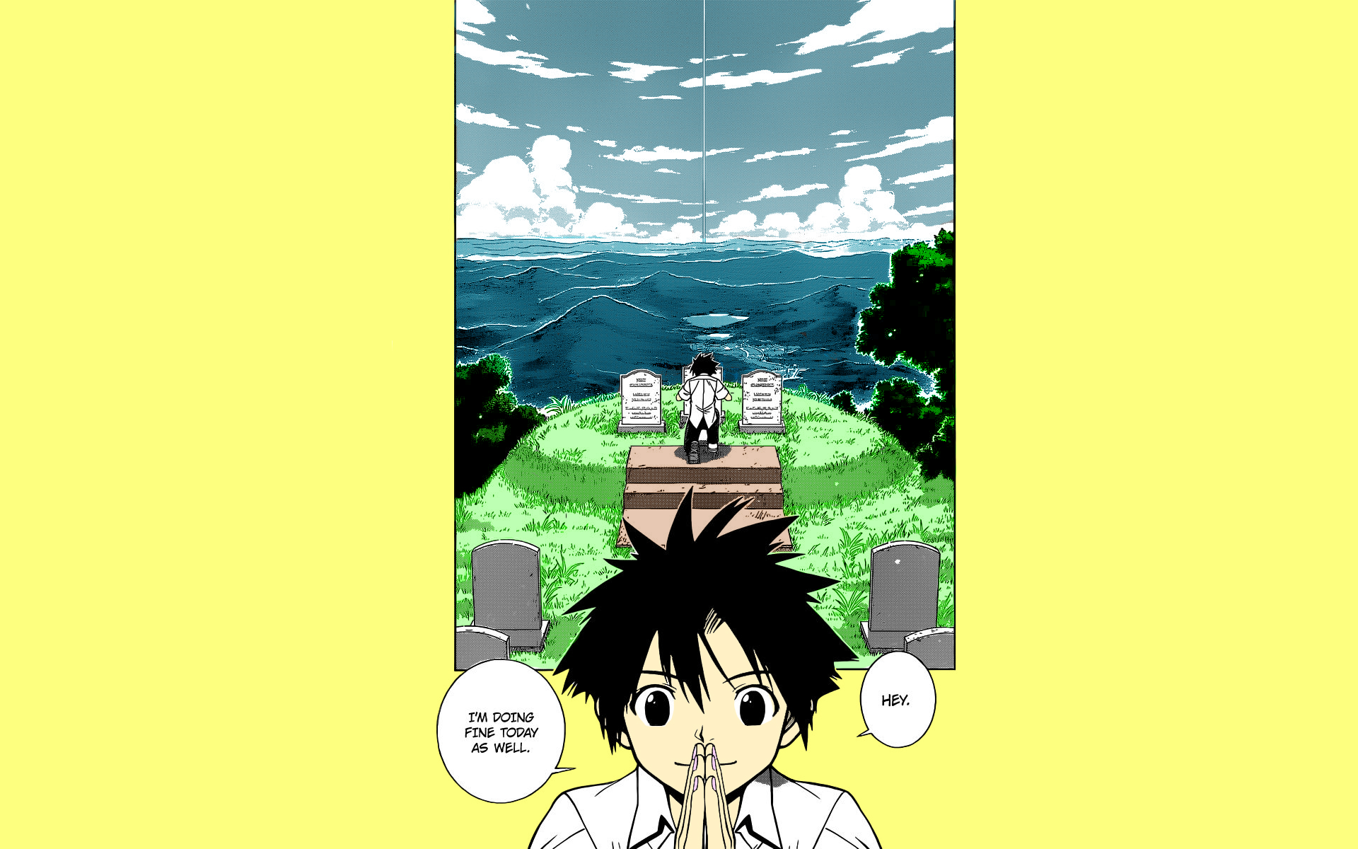 Download Anime UQ Holder! HD Wallpaper