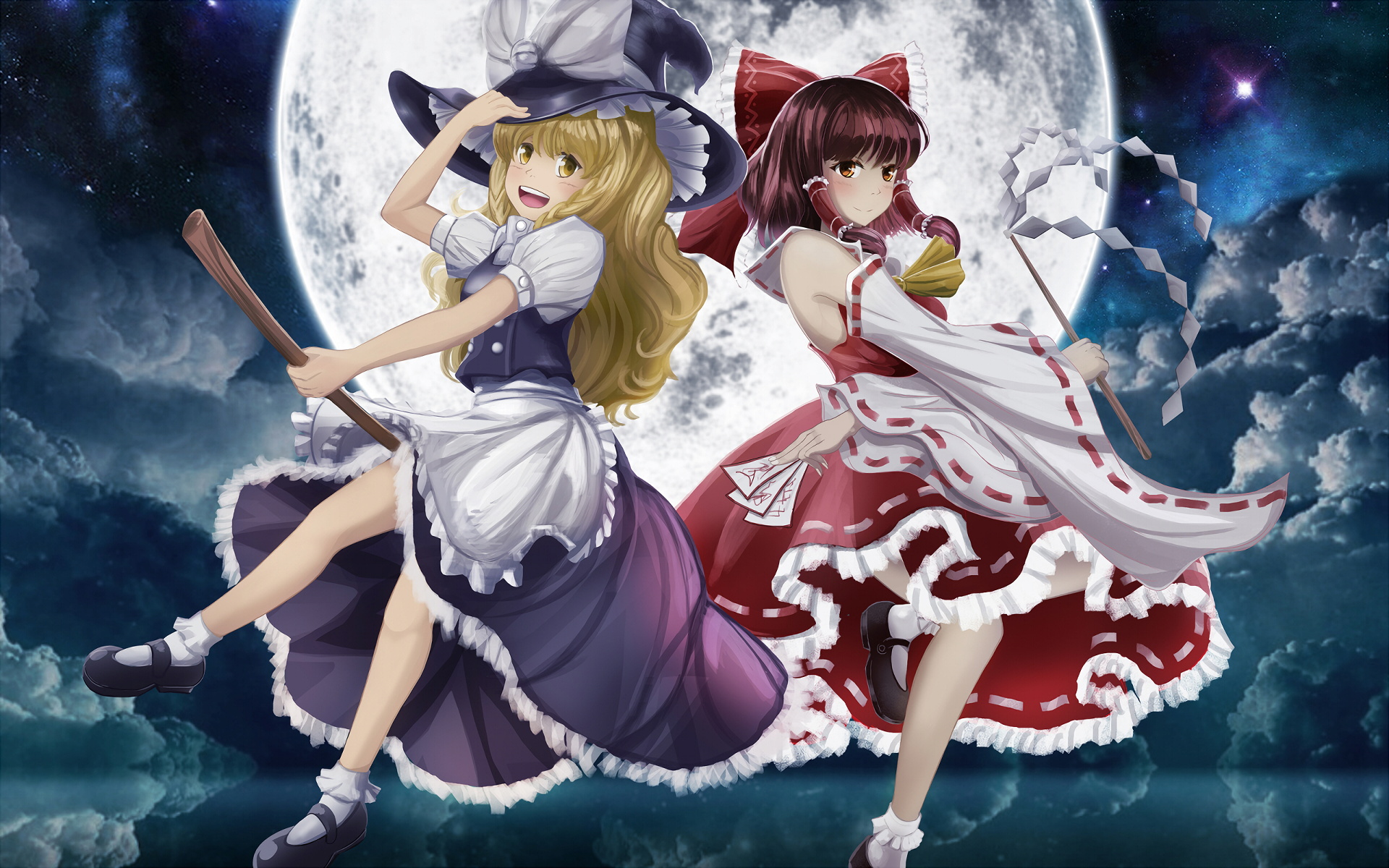 Download Anime Touhou HD Wallpaper