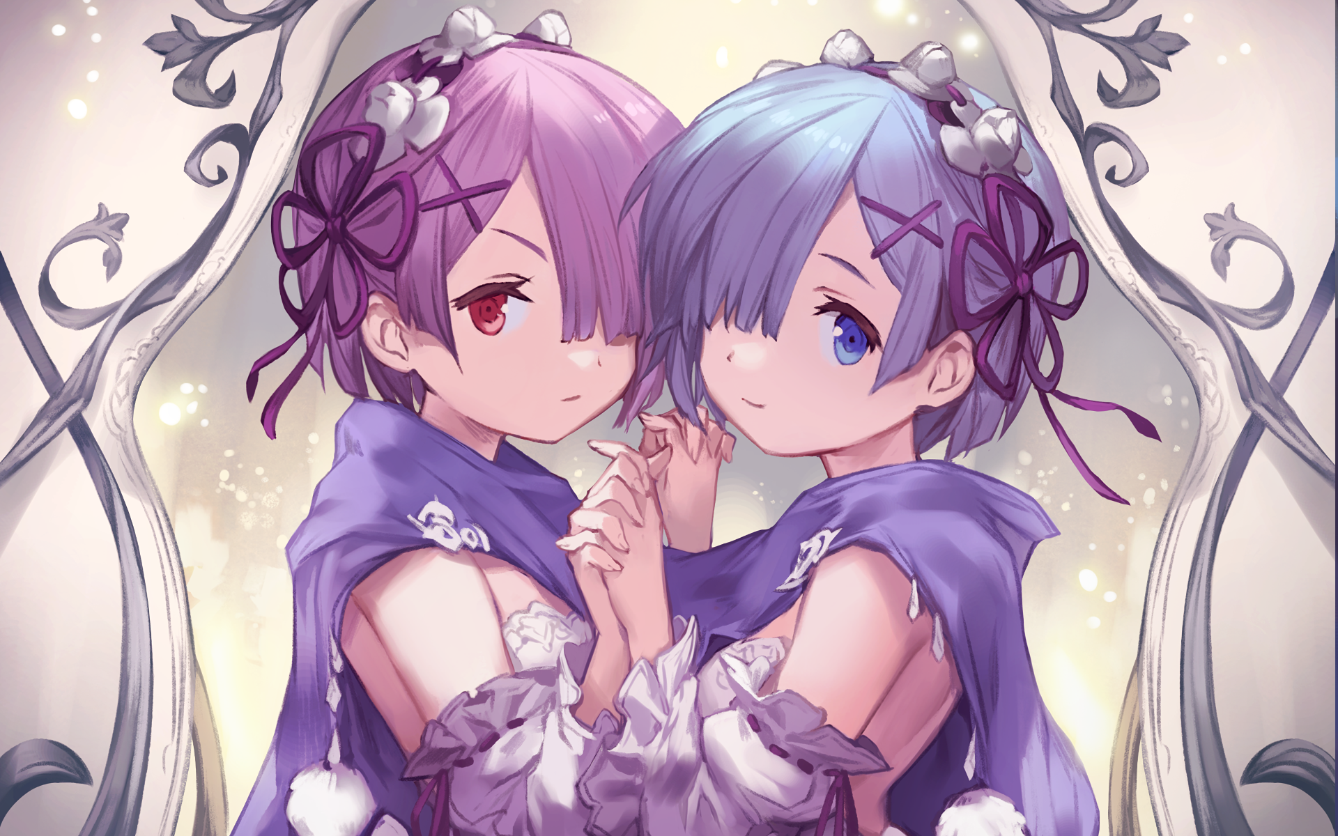 Ram and Rem HD Wallpaper - Re:ZERO Twins