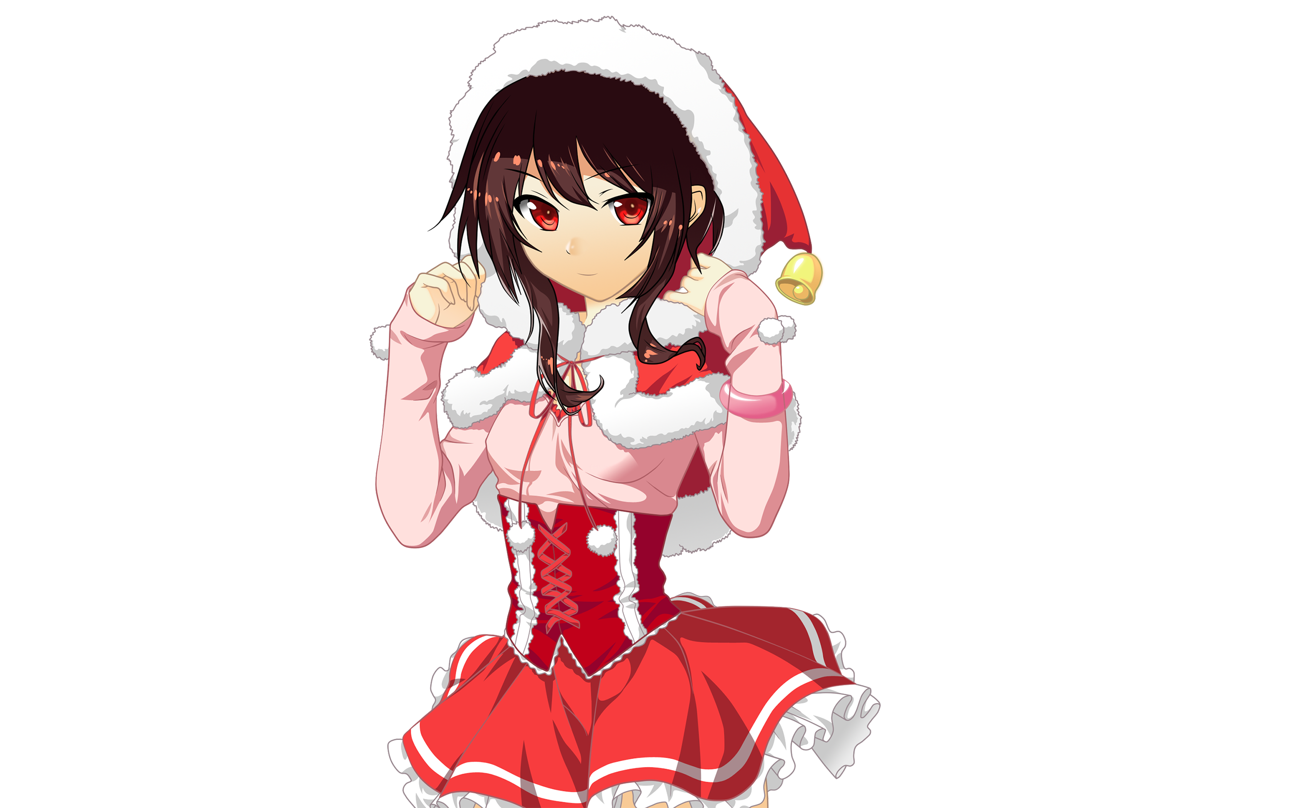 Megumin Christmas Magic HD Wallpaper