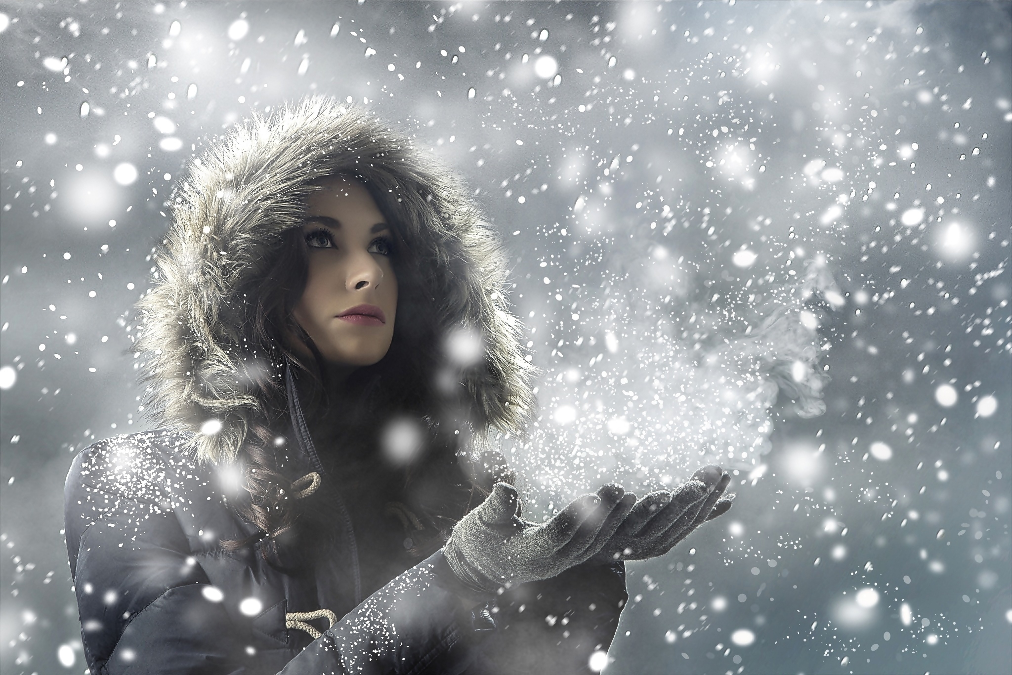 Girls In Winter Wallpapers