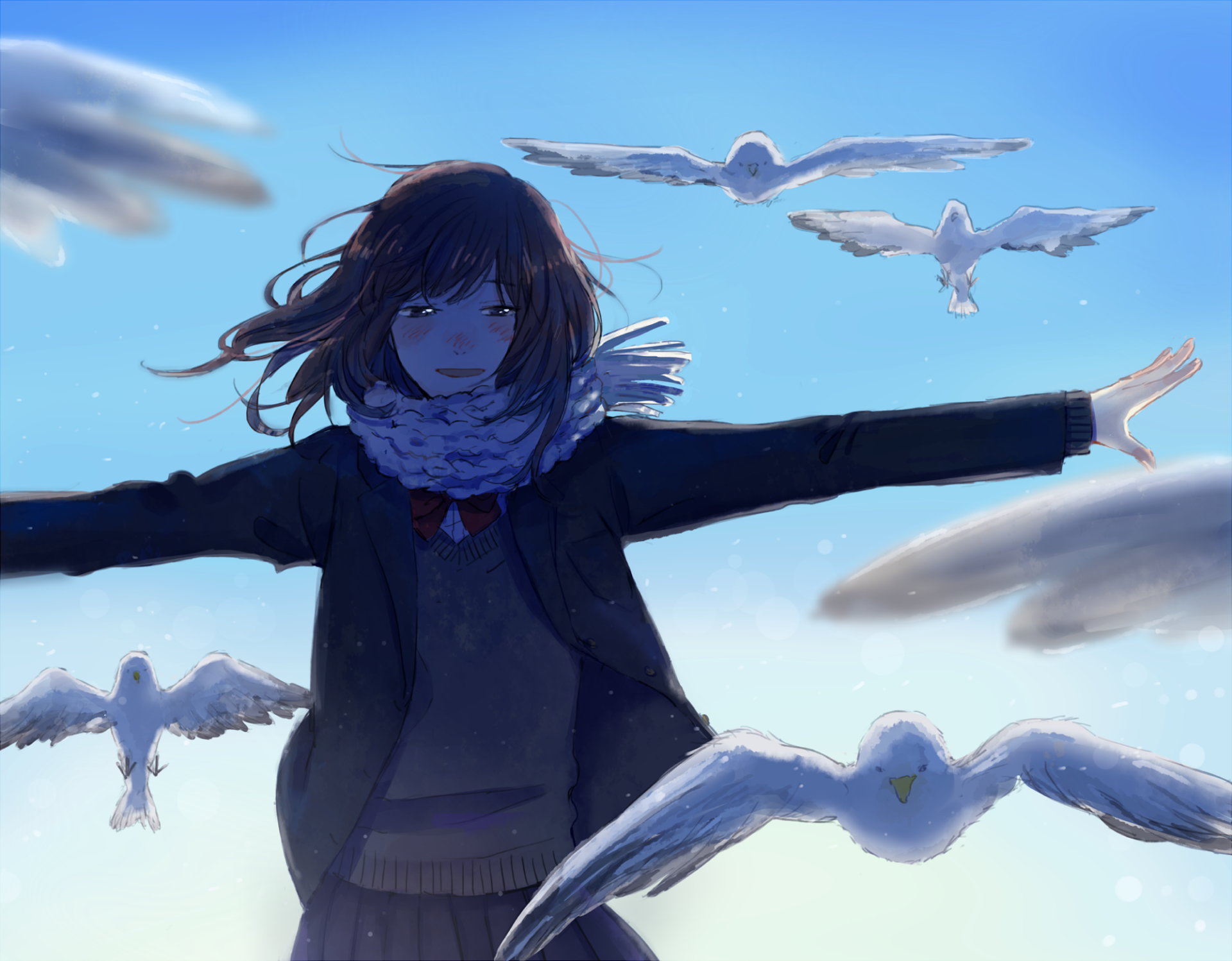 Free Spirit Anime HD Wallpaper