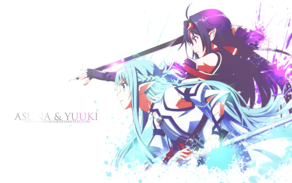 Download Yuuki Konno Anime Sword Art Online II HD Wallpaper by 中村エイト