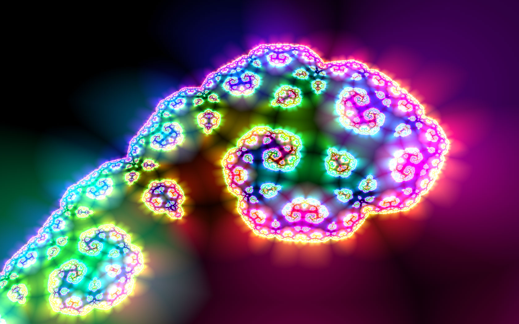 Download Psychedelic Trippy Colorful Colors Rainbow Abstract Fractal ...