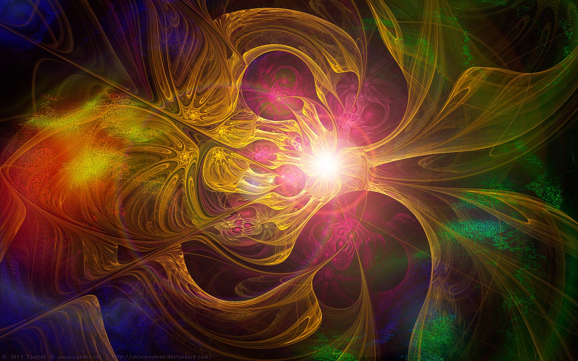 Download Colorful Abstract Fractal HD Wallpaper by Shimmertree