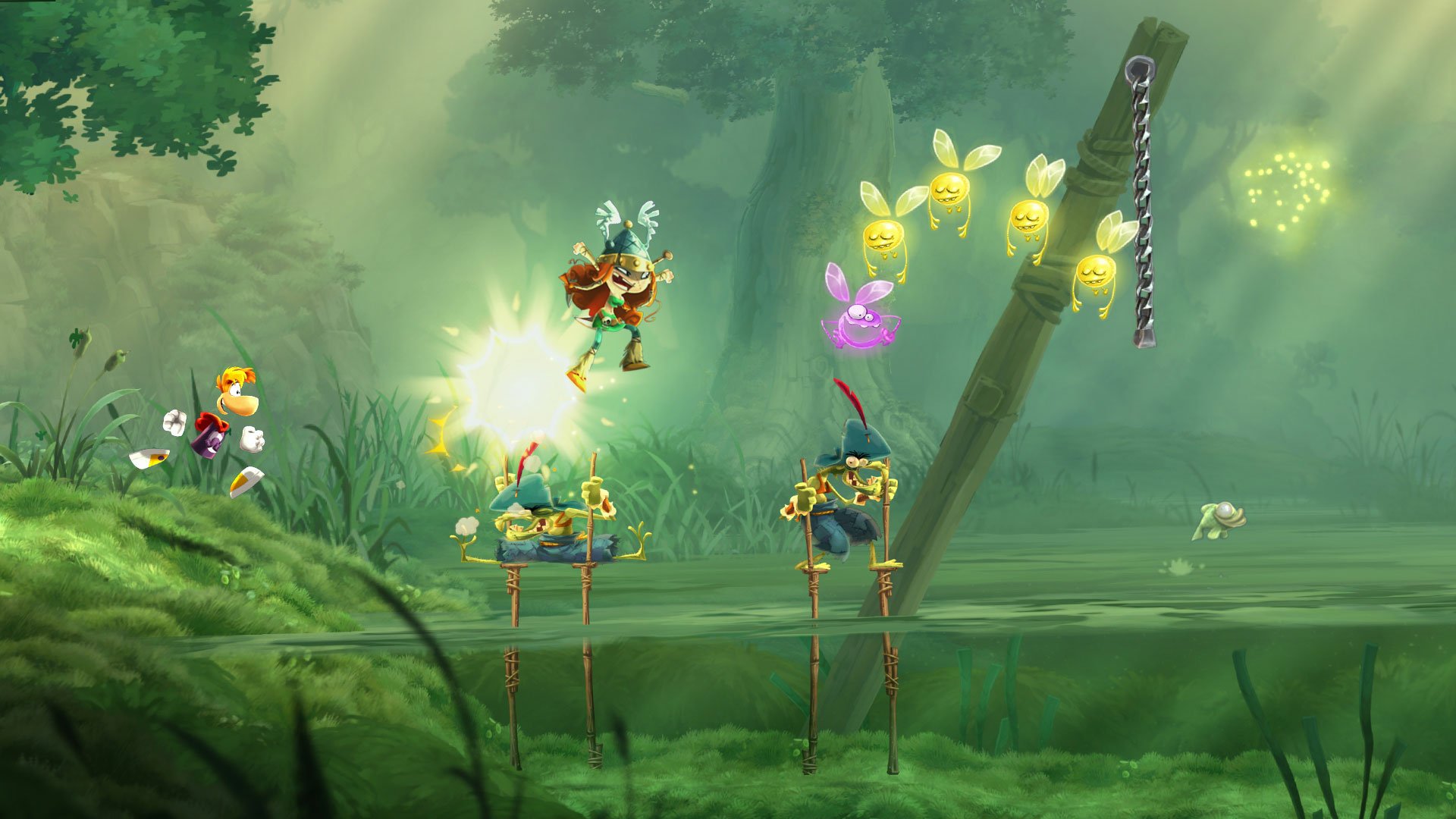 Rayman Legends Adventure HD Desktop Wallpaper