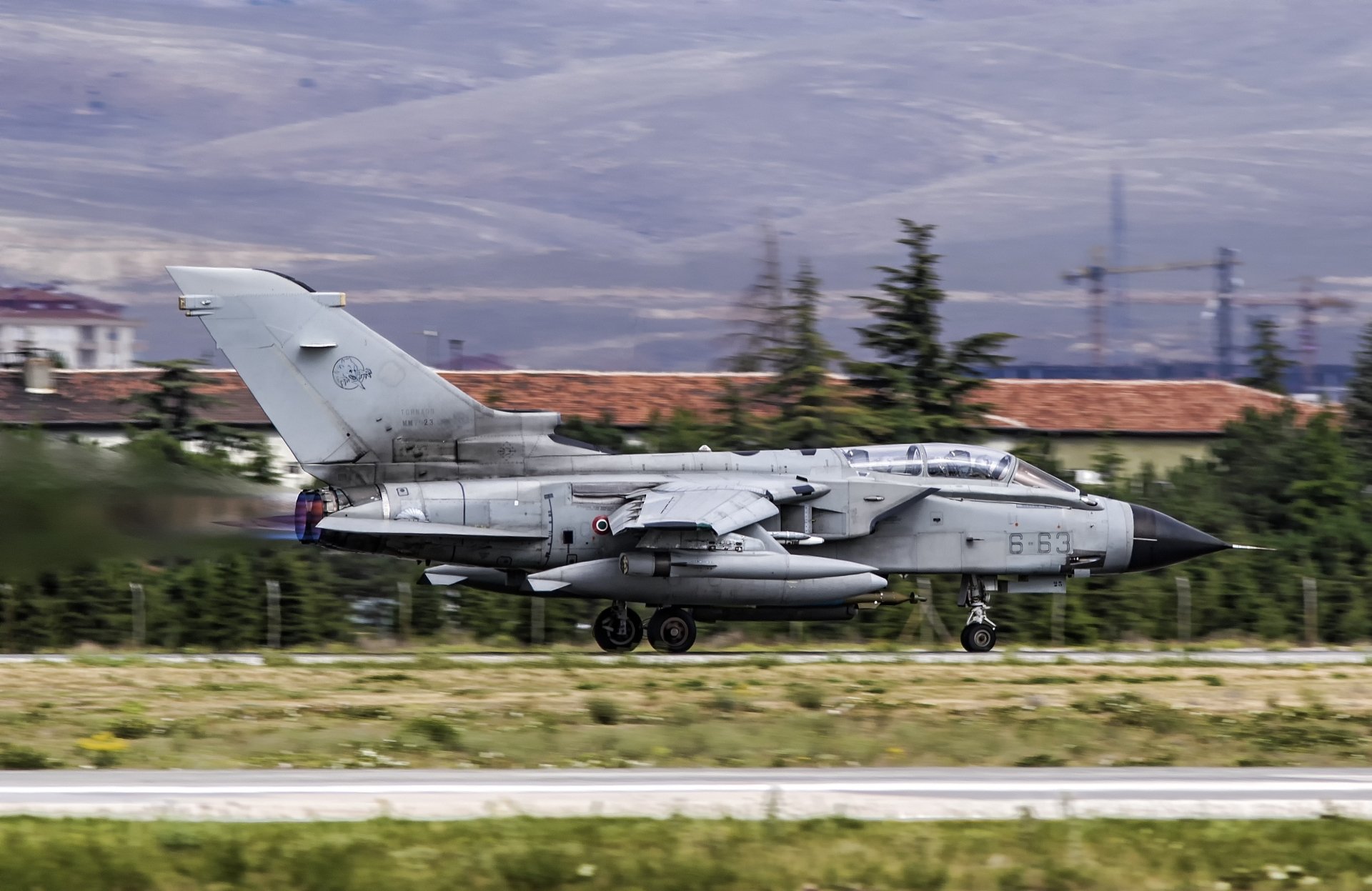 Panavia Tornado Jet Fighter HD Wallpaper – Sleek Military Warplane in ...