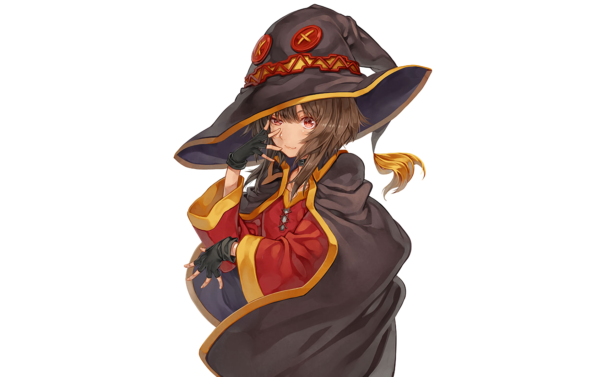 Megumin Magic - HD Anime Wallpaper from KonoSuba's Wonderful World