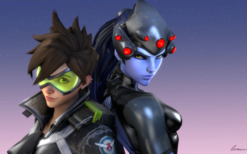 Download Widowmaker (Overwatch) Tracer (Overwatch) Overwatch Video Game ...
