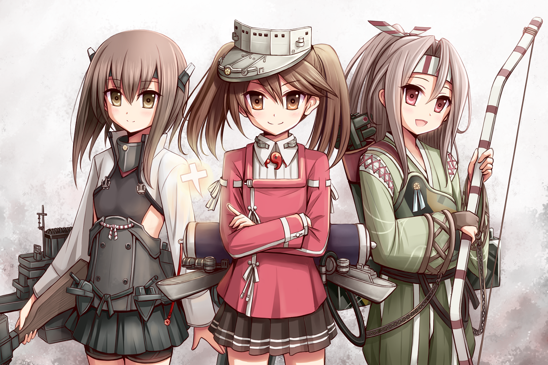 Kancolle Trio — Zuihou, Taihou & Ryuujou | HD Anime Wallpaper ...